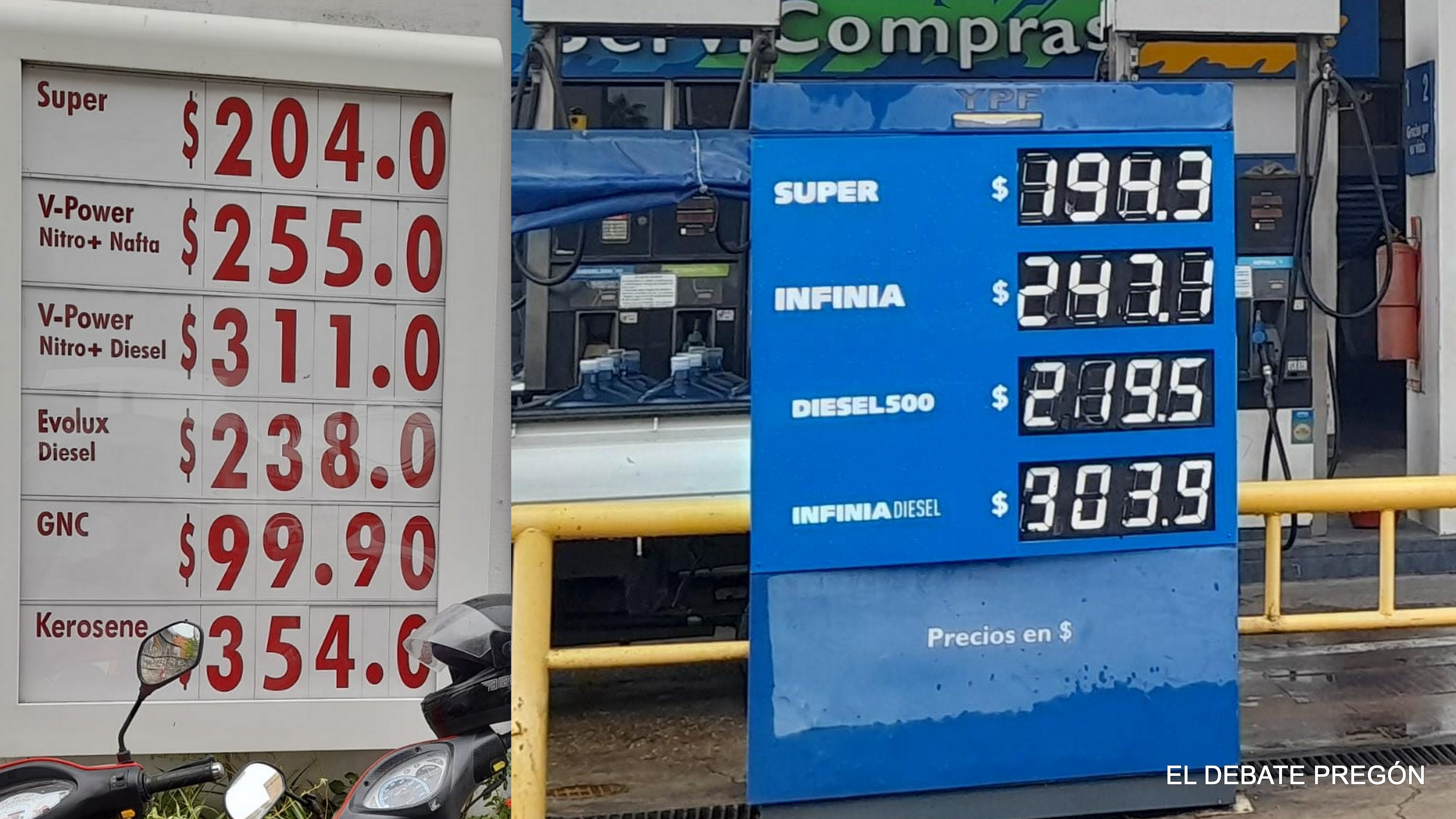 Aumentó el combustible: ¿Cómo quedaron los precios en Gualeguay YPF Y Shell ? – Diario El Debate ...