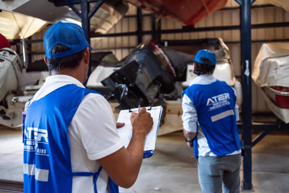 ATER confirmó que más del 40% de las embarcaciones no están registradas ...