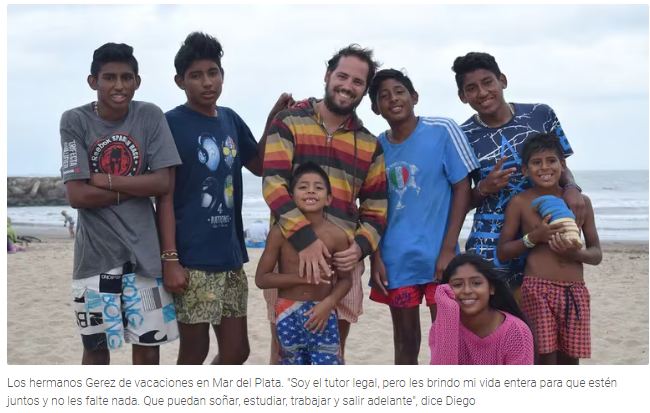 La vida y la causa de un joven criado en Barrio Norte que adoptó a ...